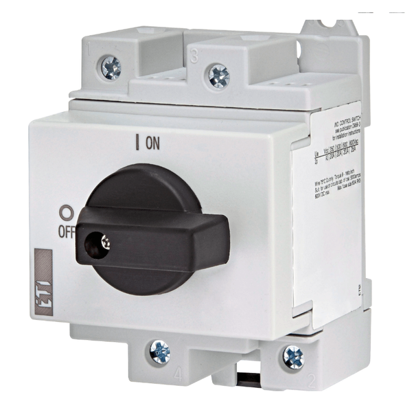 Photovoltaik-DC-Trennschalter ETI 004660061 LS25 SMA A2 2-polig | edimo